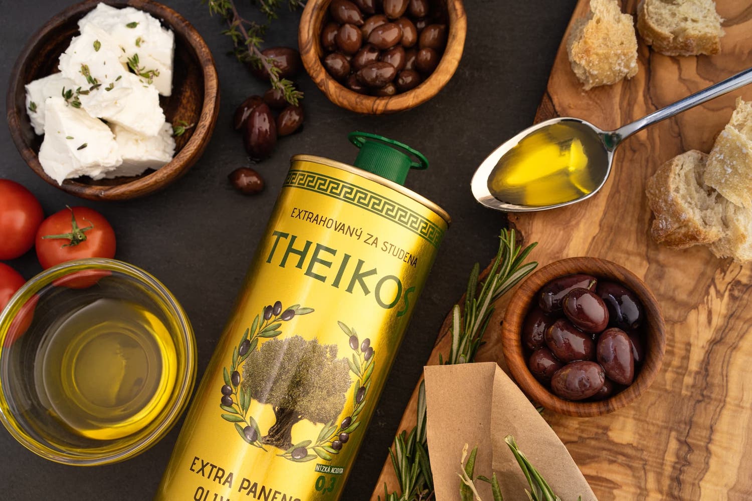 Kategorie - Extra panenský olivový olej - THEIKOS